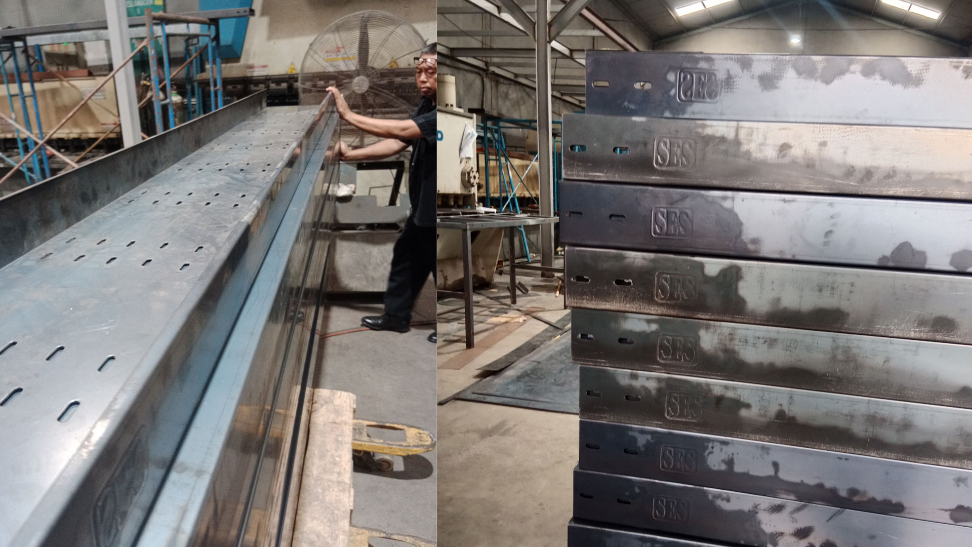 Cable Tray merk "SES" - PT. SURYA ELEKTRINDO SWASTIKA