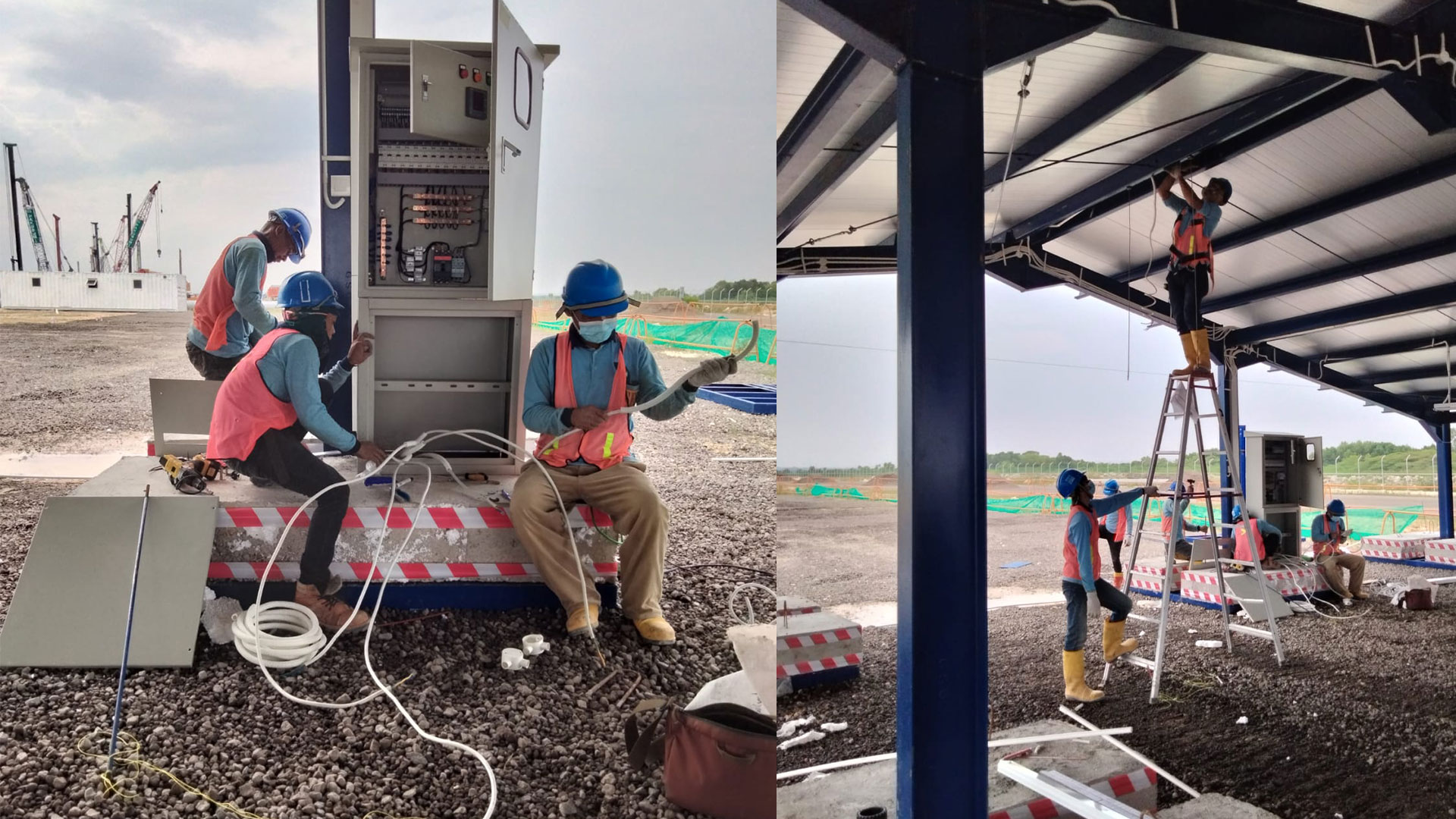 Project Manyar Smelter Project Temporary Contruction Facility Gresik PT ...